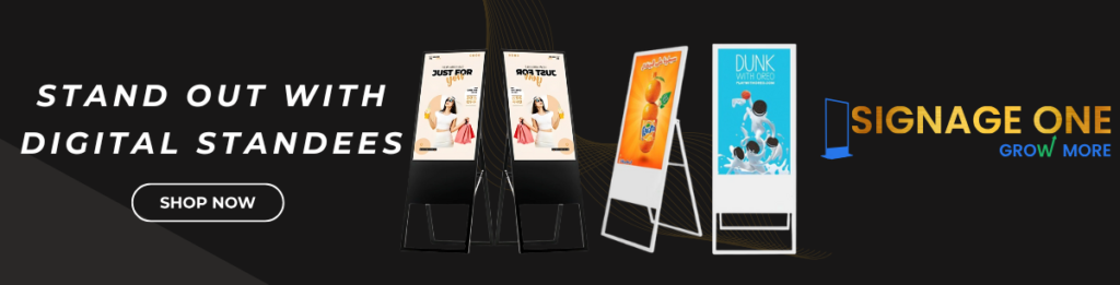 Home - Signage One - Leading Digital Standees Seller in India